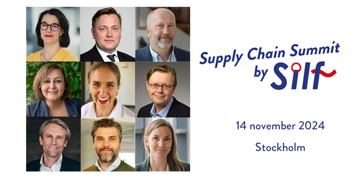Supply Chain Summit by Silf | 14 november 2024 | Årets mötesplats | silf.se